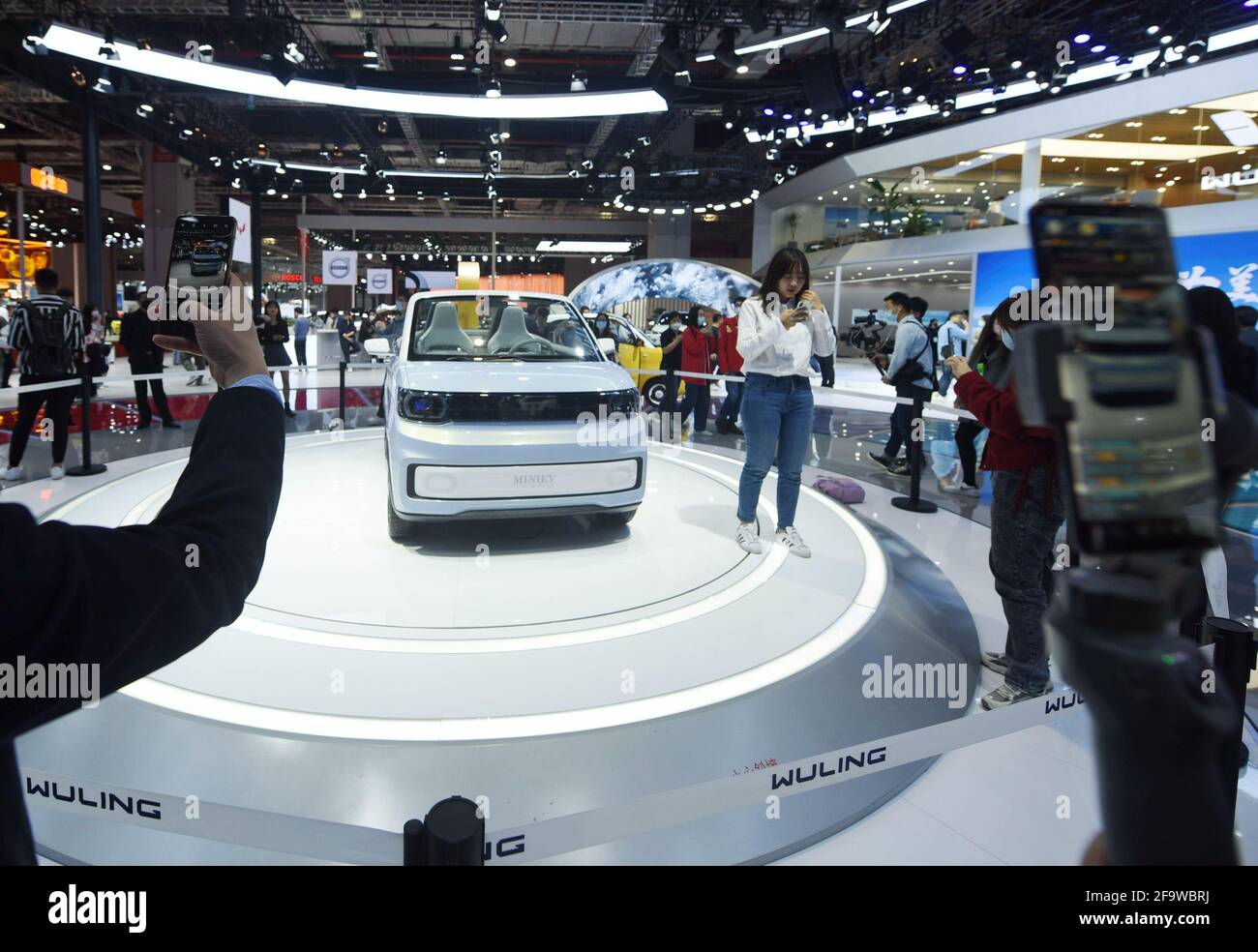 Wuling hongguang mini ev hi-res stock photography and images - Alamy