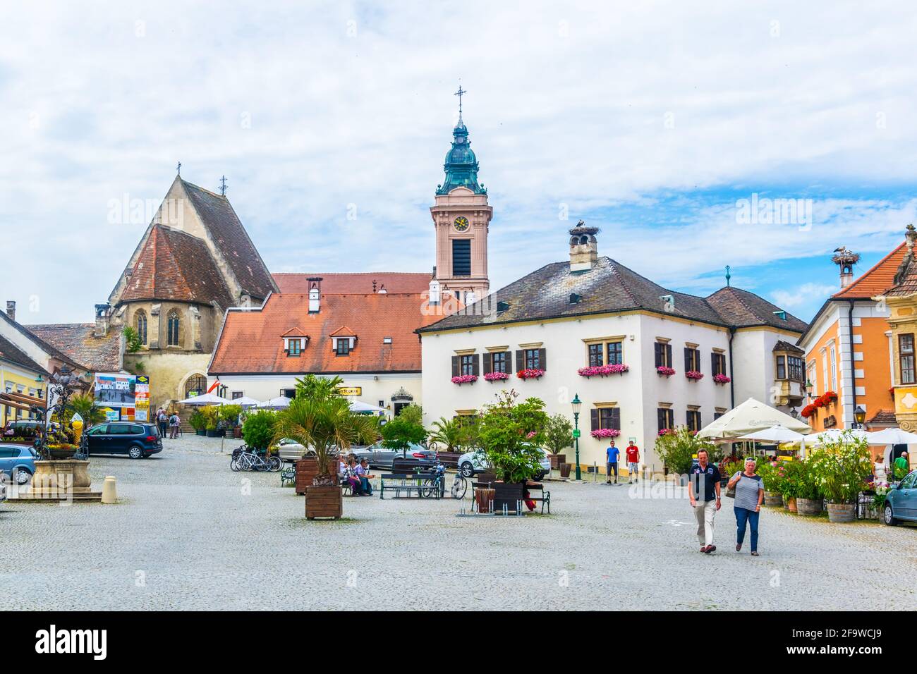 Rust austria stork wine hi-res stock photography and images - Alamy