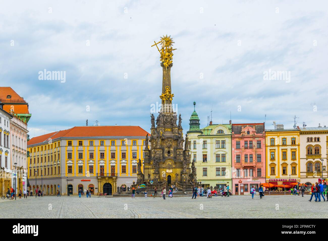 City Hall And Unesco World Heritage Trinity Column High Resolution ...