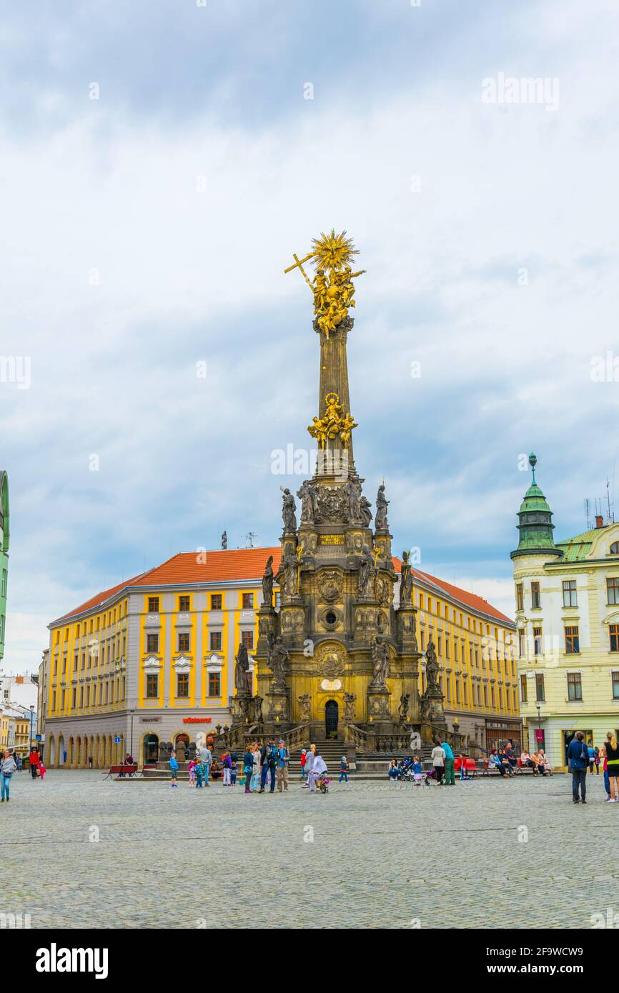 City Hall And Unesco World Heritage Trinity Column High Resolution ...