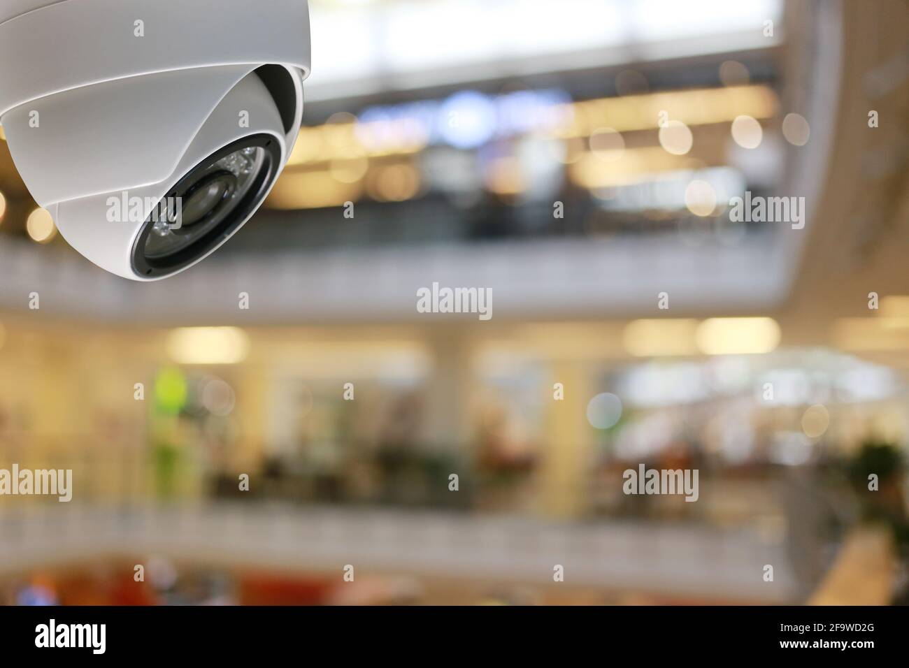 CCTV tool in Shopping mall Equipment for security systems and have copy ...