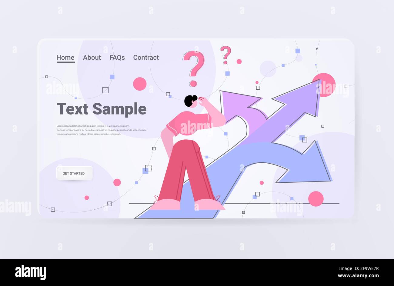 Choosing The Right Person Stock Vector Images - Alamy