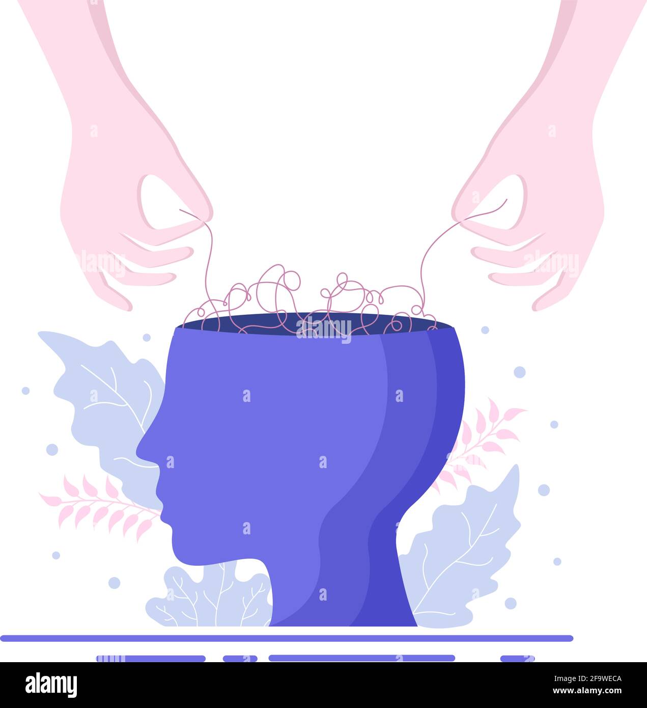 Mental Health Due To Psychology, Depression, Loneliness, Illness, Brain ...