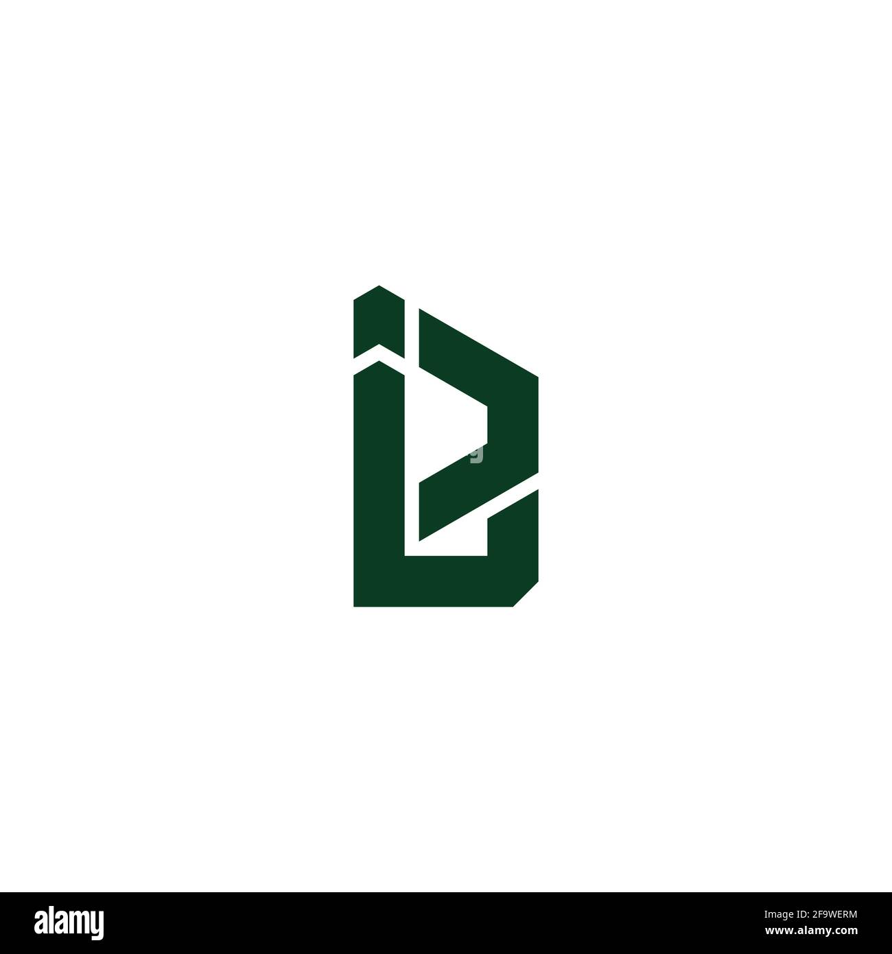 letter le simple geometric line logo vector Stock Vector Image & Art ...