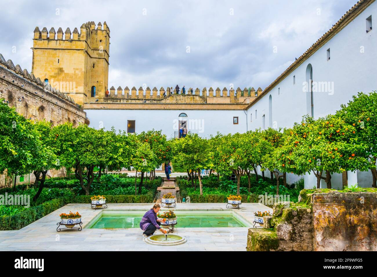 Inner courtyard house cordoba hi-res stock photography and images - Alamy