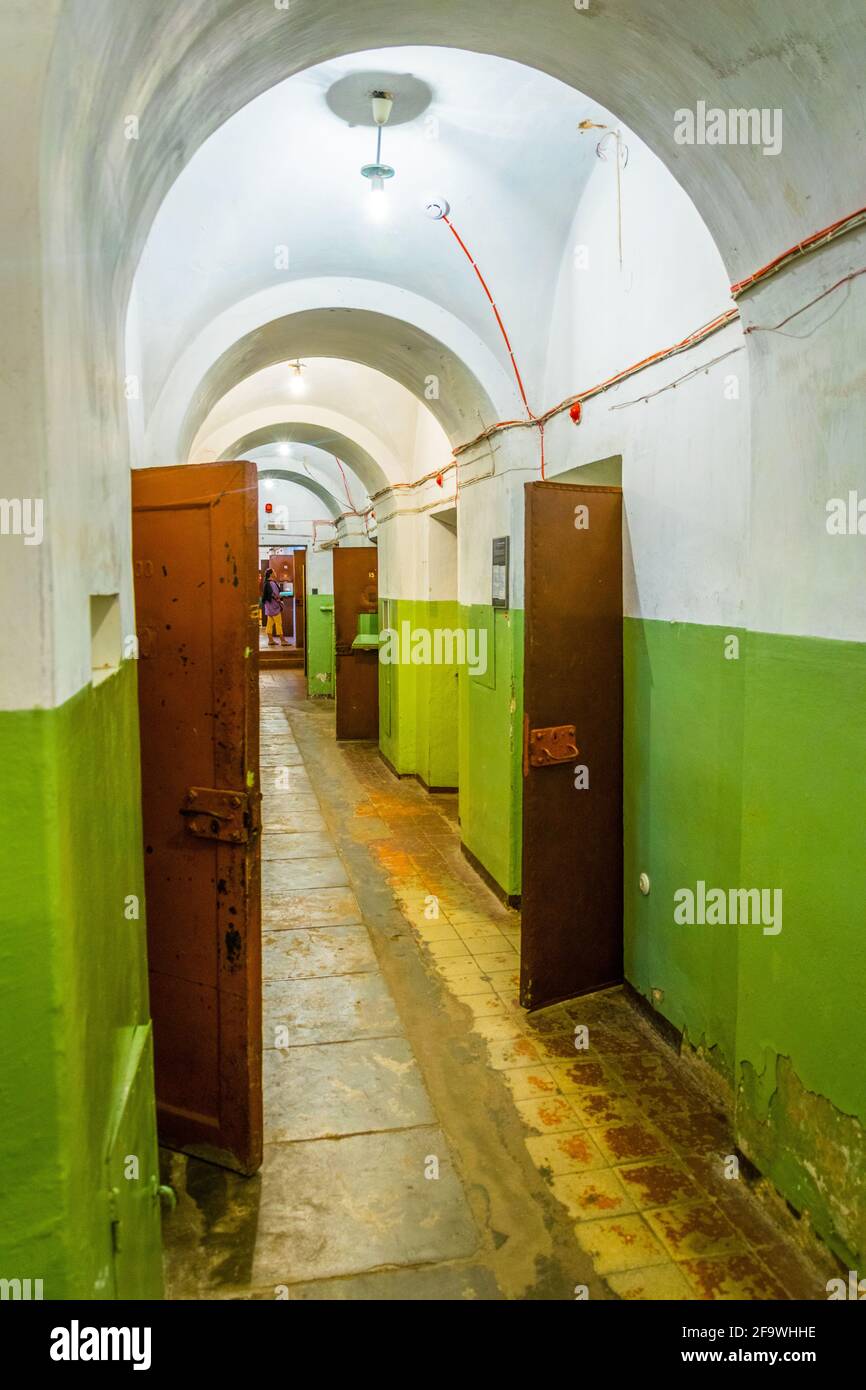 VILNIUS, LITHUANIA, AUGUST 14, 2016: The former KGB prison now the ...