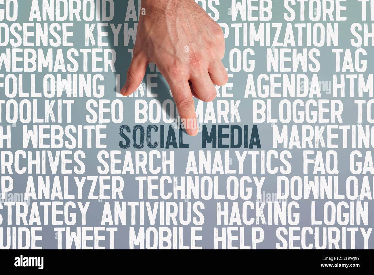 social media, social network background design Stock Photo - Alamy