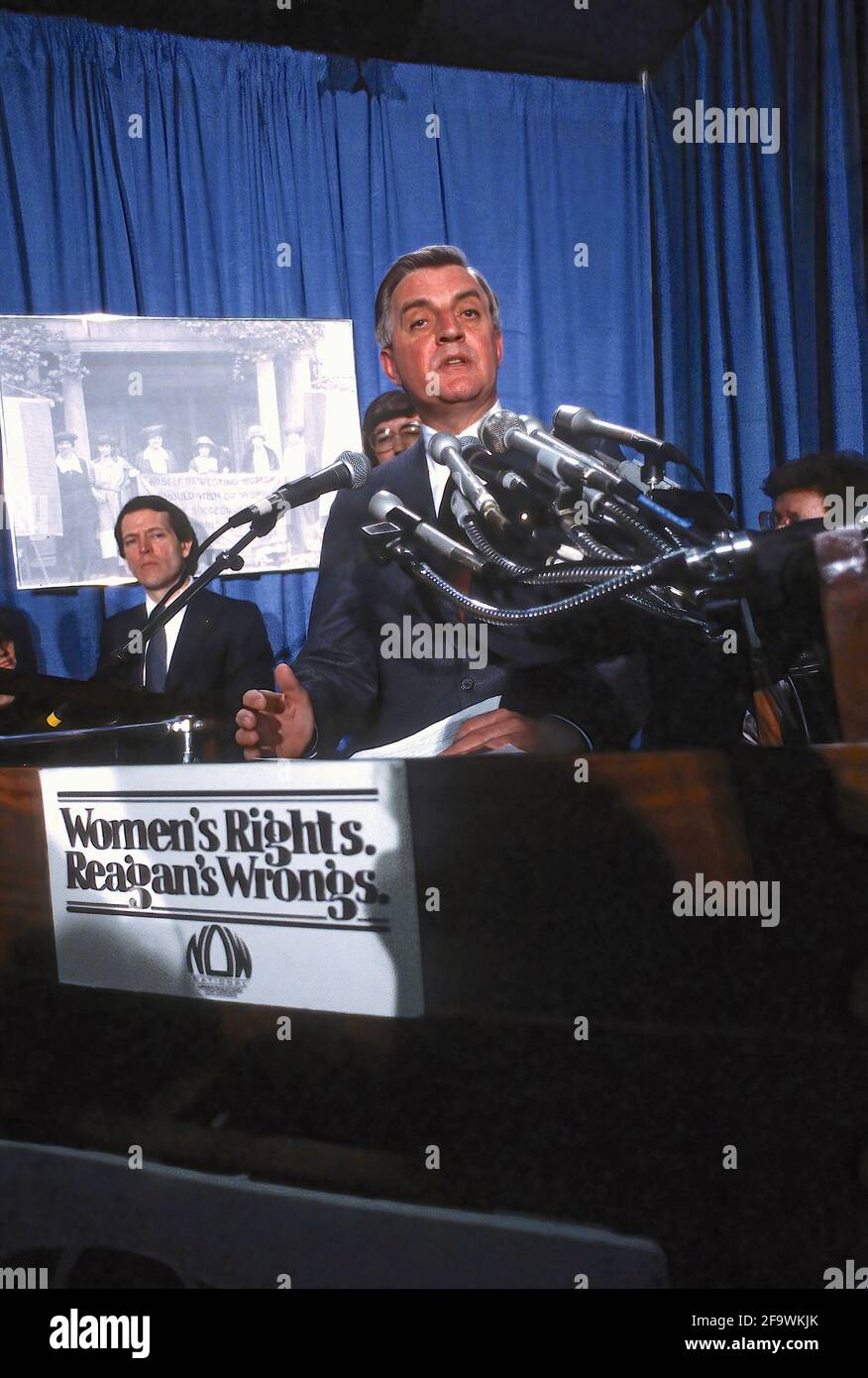 Washington DC, USA, February 15, 1984Former United States Vice ...