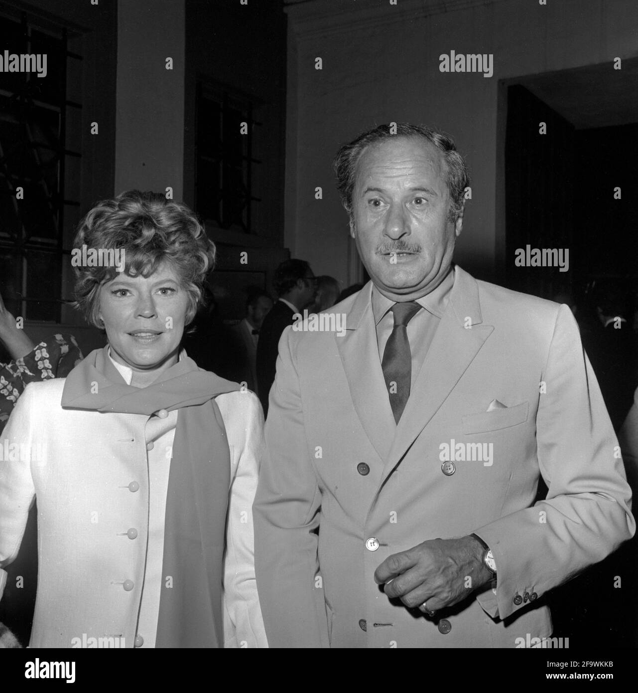 Ann Bancroft and Eli Wallach Circa 1980's Credit: Ralph Dominguez ...