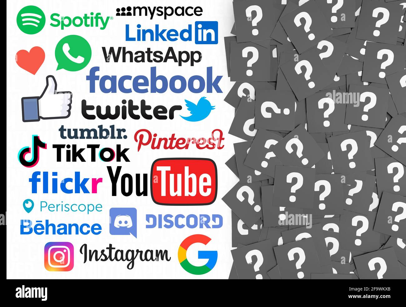 social media, social network background design Stock Photo - Alamy