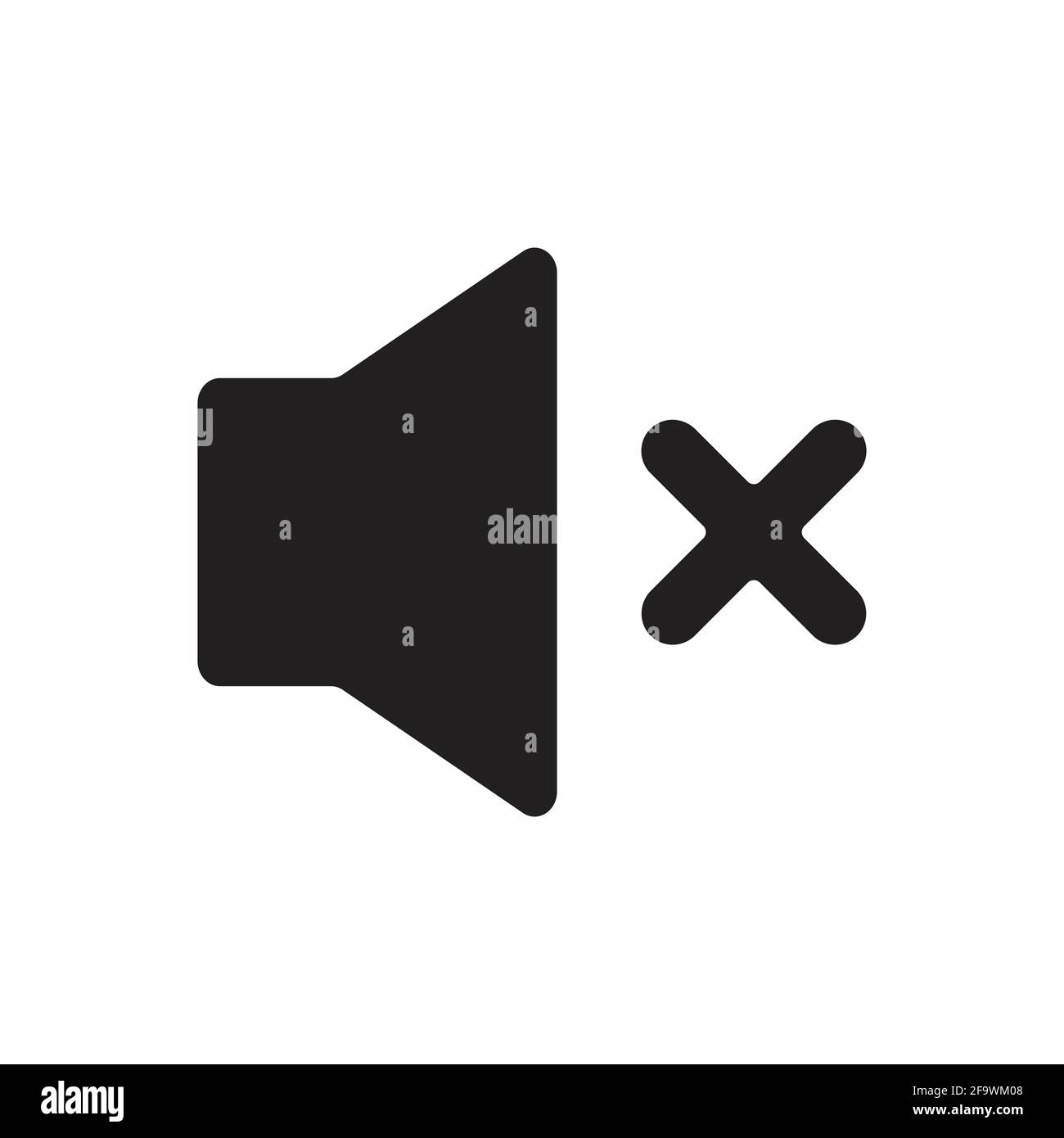 Silent Sound off icon vector for your web design, logo, UI ...