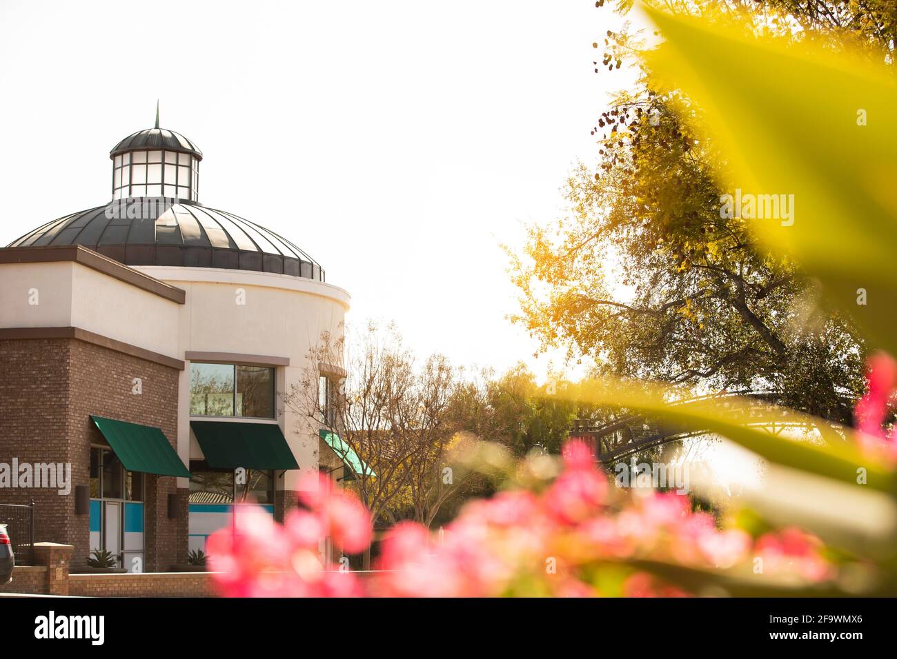 Daytime view of the downtown area of Ladera Ranch, California, USA ...