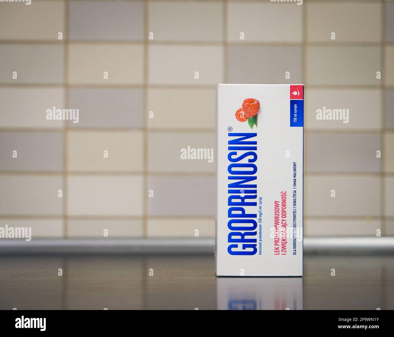Groprinosin syrup hi-res stock photography and images - Alamy