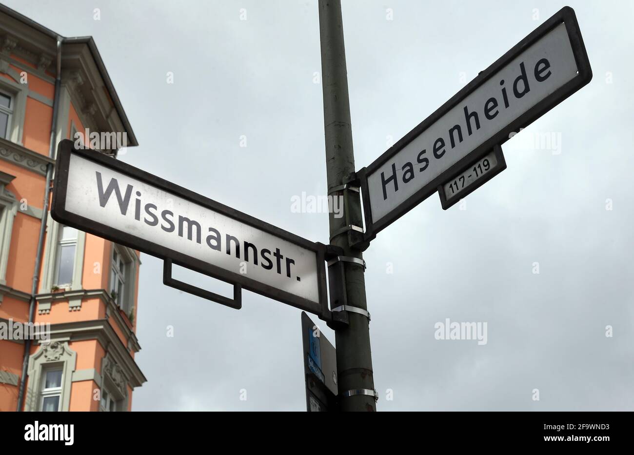 Berlin, Germany. 06th Apr, 2021. Wissmannstraße in the district of ...