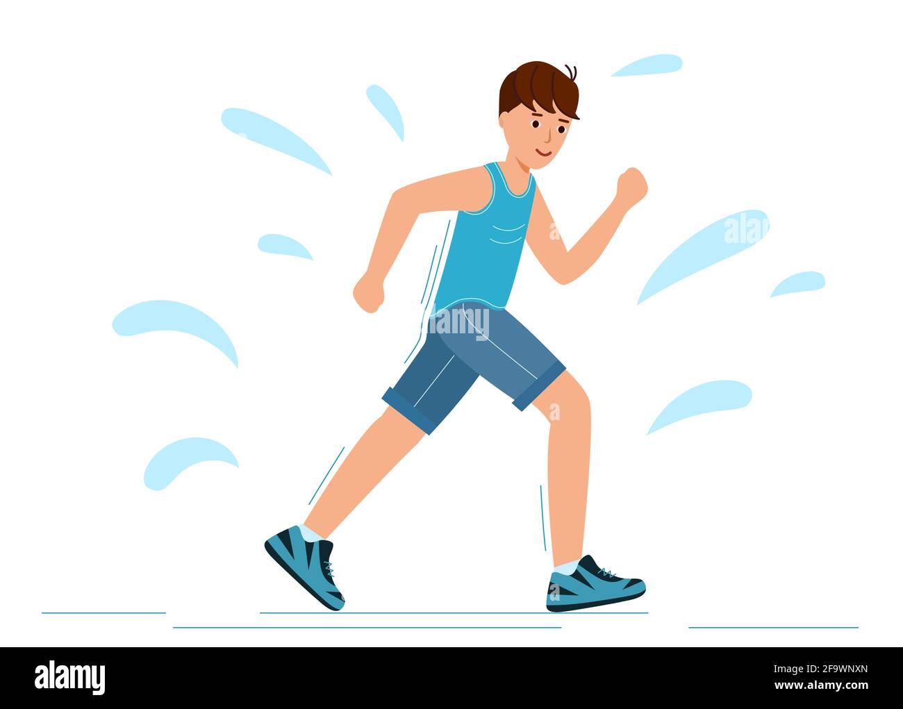 Workout sweats Stock Vector Images - Alamy