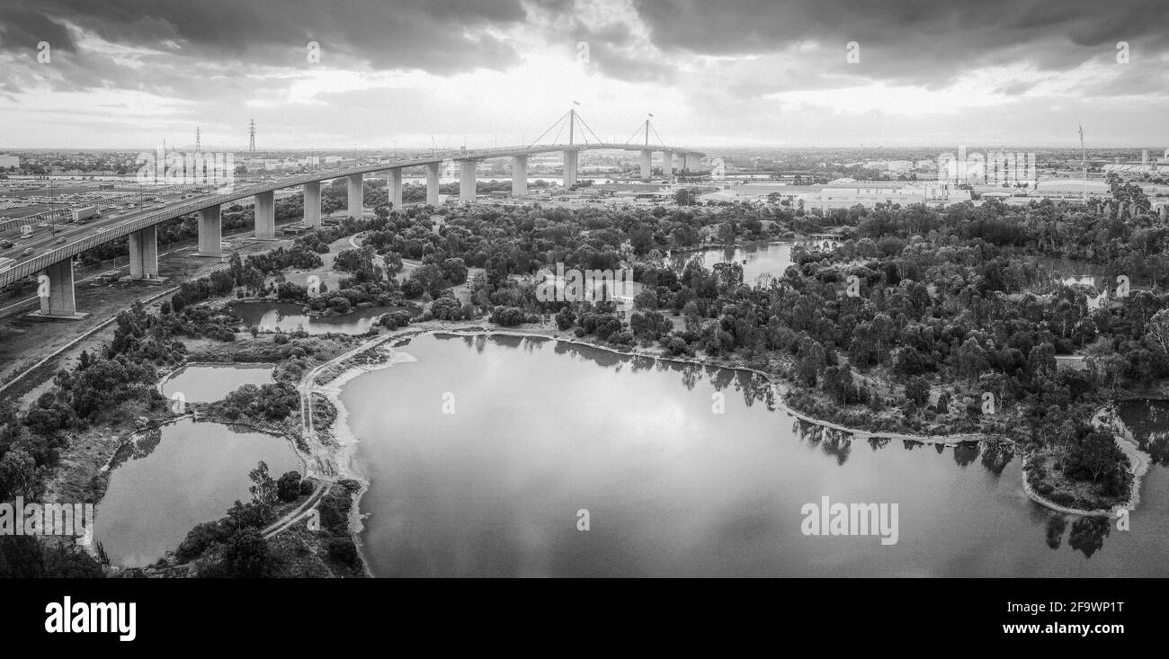West Gate Bridge Stock Photo - Alamy