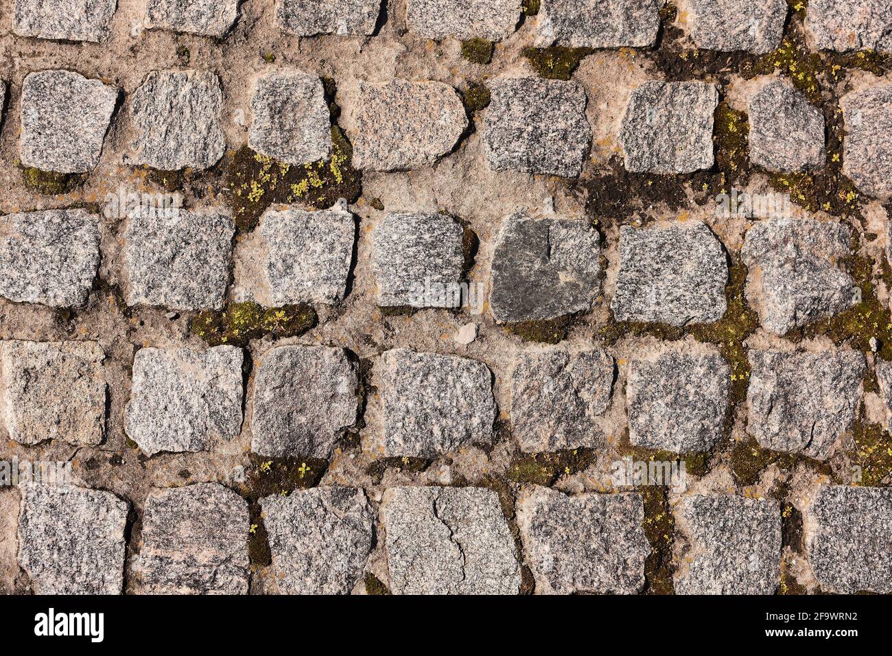 Stone road texture. Background stone arrangement in pattern Stock Photo ...