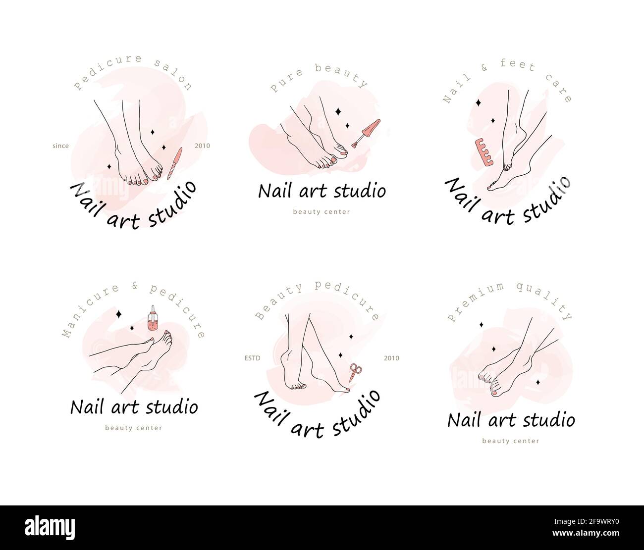 Professional feet care Cut Out Stock Images & Pictures - Alamy