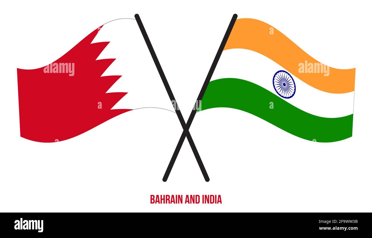 India bahrain flag hi-res stock photography and images - Alamy