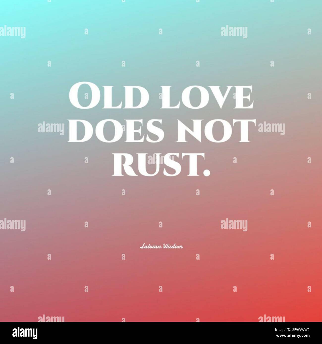Wise beautiful quote about old love Stock Photo - Alamy