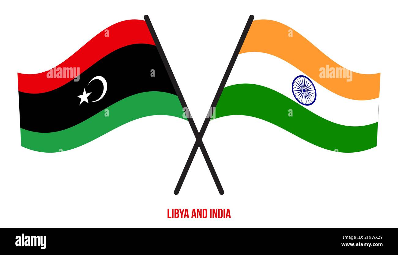 Libya india flag hi-res stock photography and images - Alamy