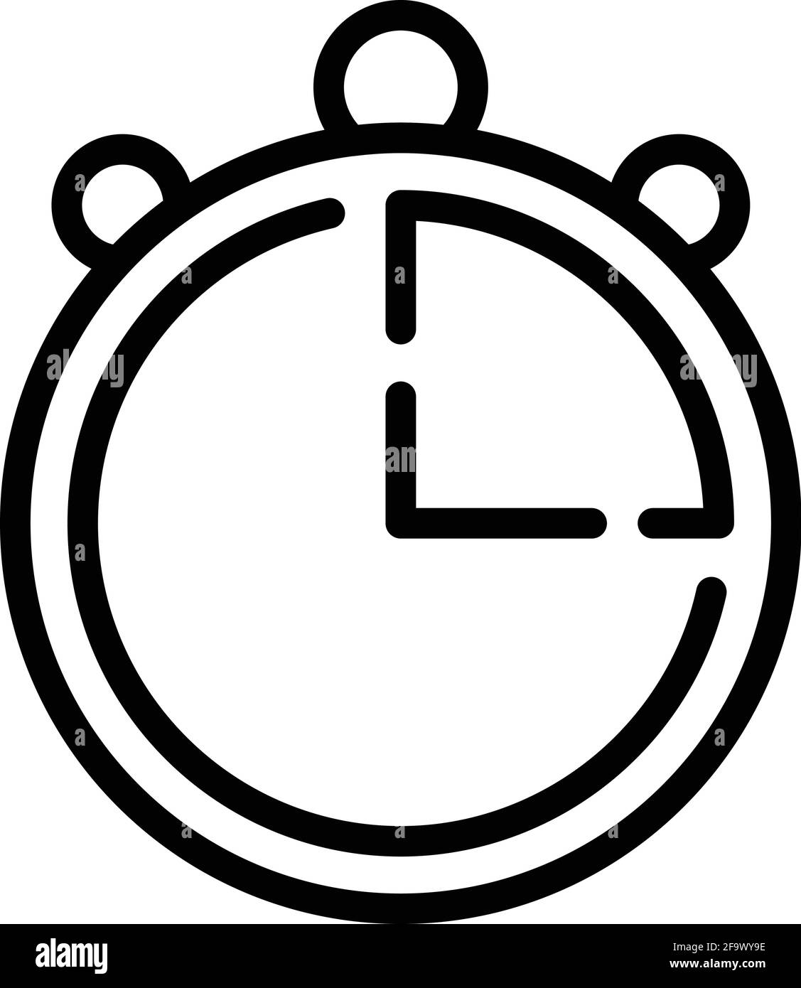 Product time delivery icon. Outline Product time delivery vector icon ...