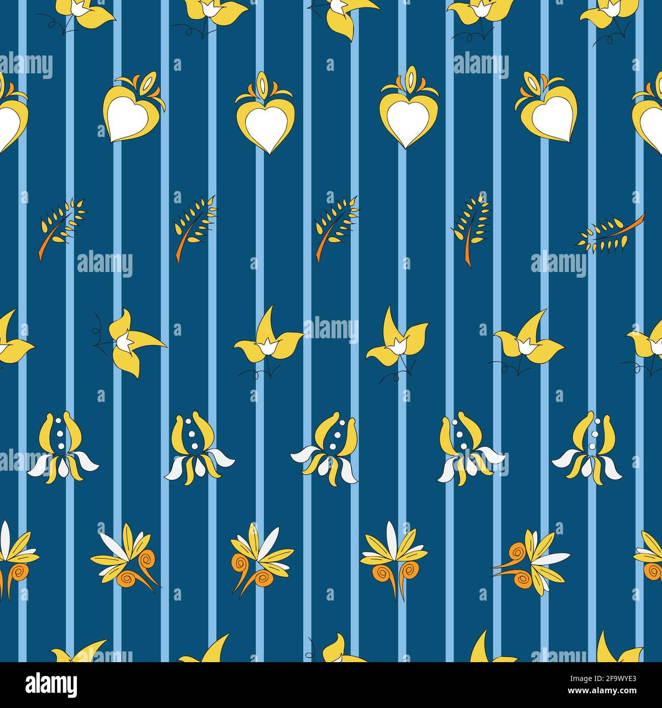 Vector bright blue breton stripes background Brittany celtic, Breton ...