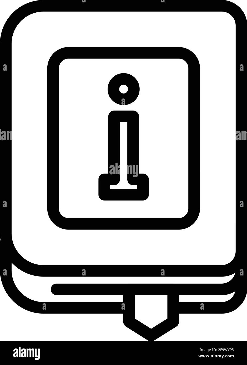 Consumer information icon. Outline Consumer information vector icon for ...