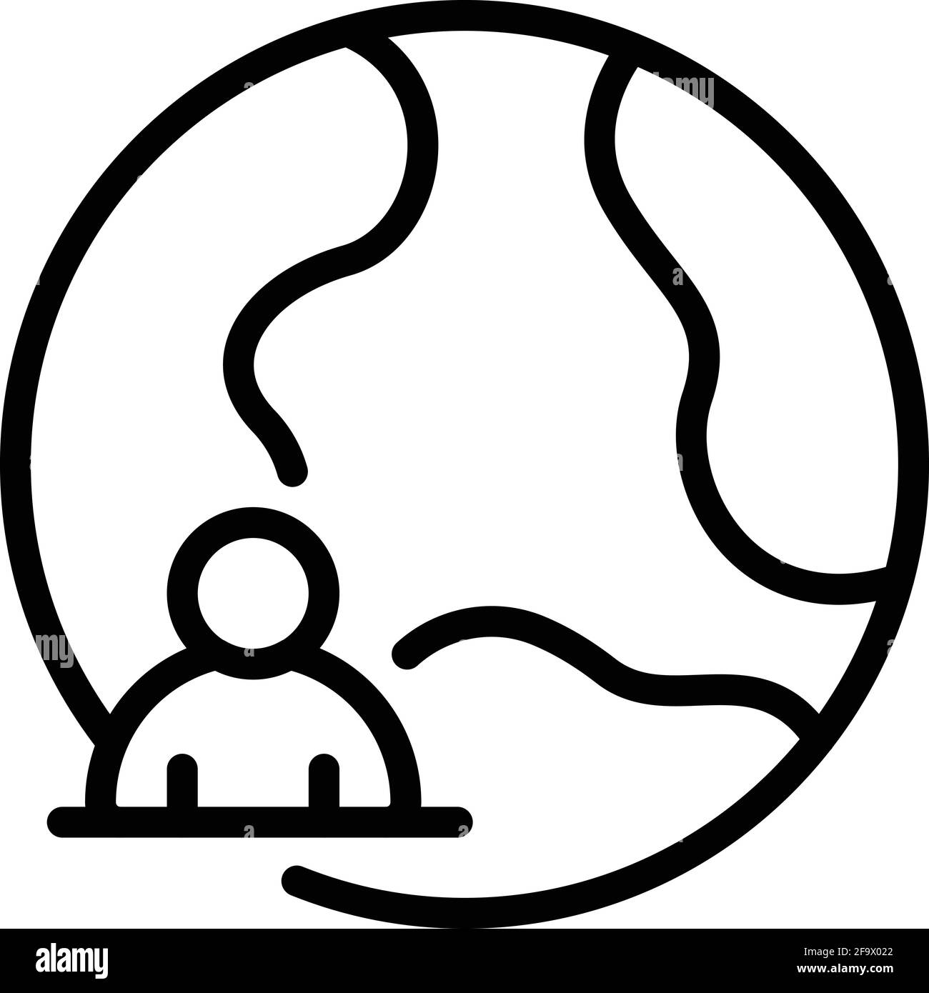 Study abroad icon. Outline Study abroad vector icon for web design ...