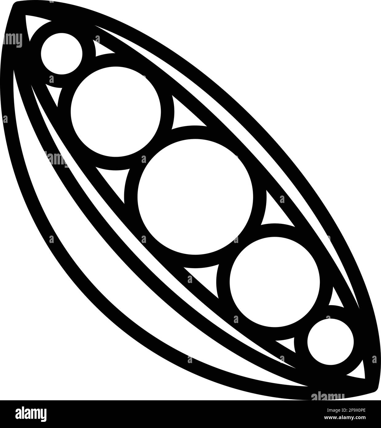 Beans protein icon. Outline Beans protein vector icon for web design ...