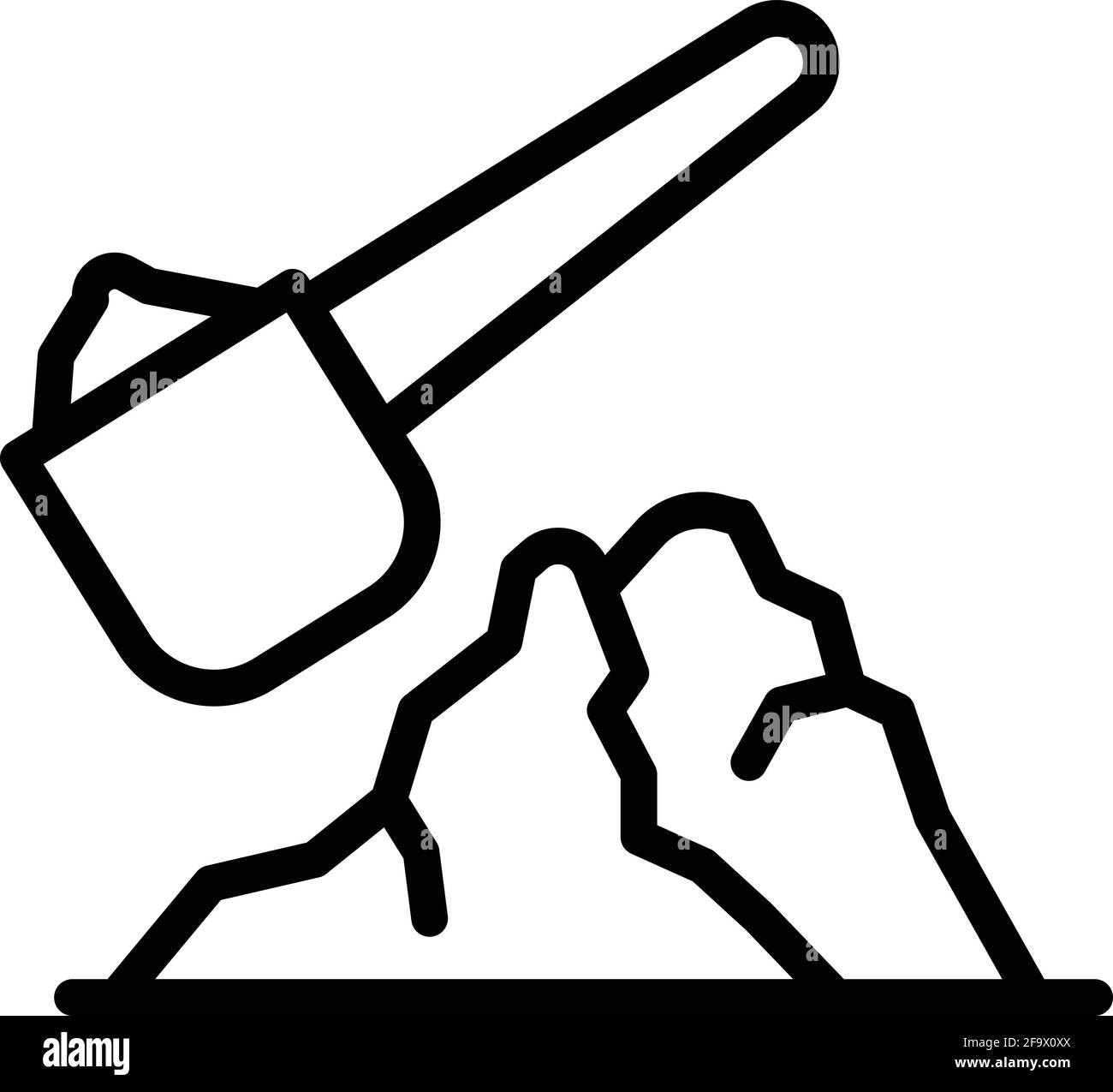 Protein powder icon. Outline Protein powder vector icon for web design ...