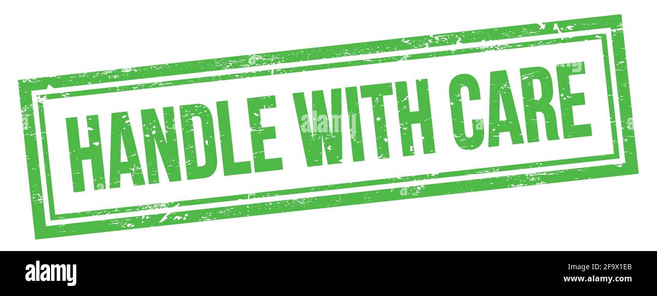 Handle with care seal Cut Out Stock Images & Pictures - Alamy