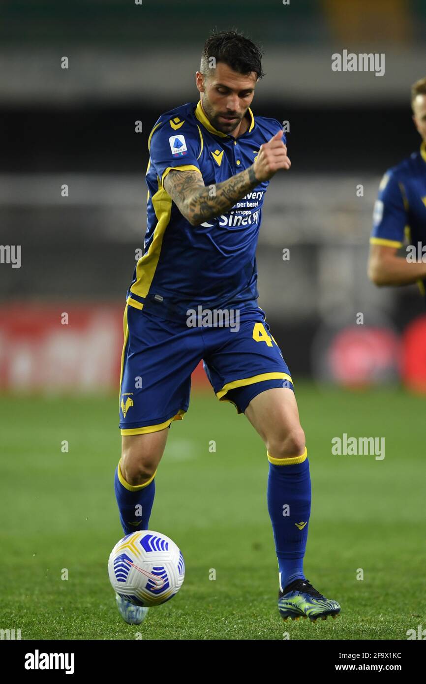 Daniel Bessa (Hellas Verona) during the Italian "Serie A" match between ...