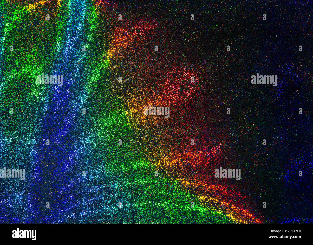 Abstract colorful dark holographic background. Futuristic blurred ...