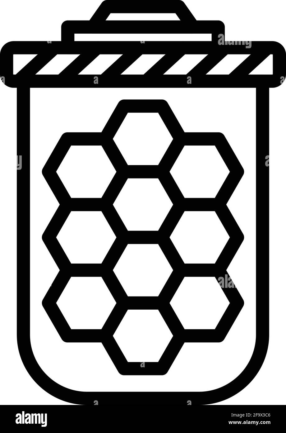 Filter cartridge icon. Outline Filter cartridge vector icon for web ...