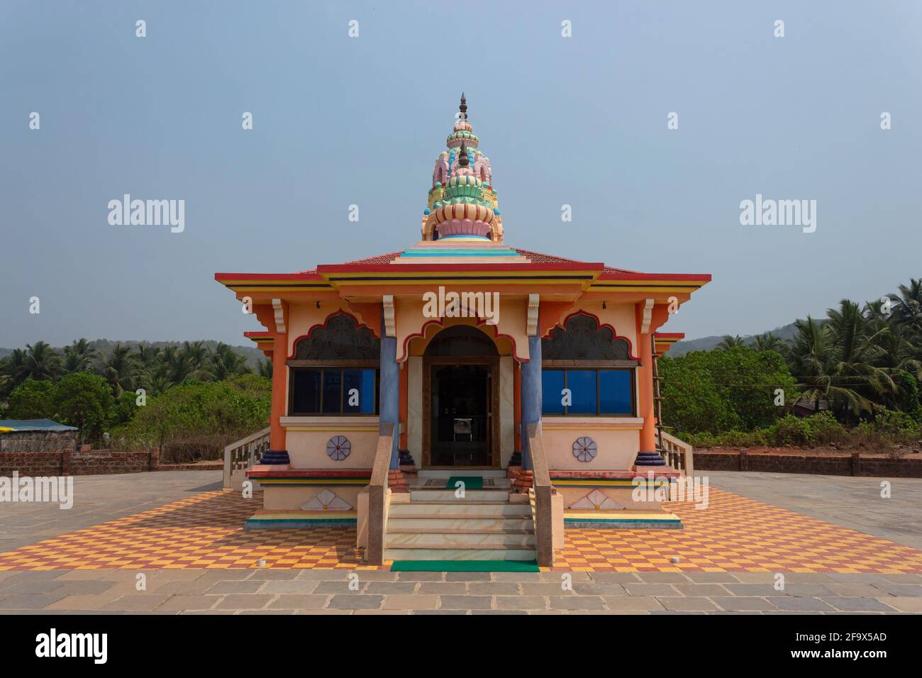 Front View of Shri Hanuman temple, Guhagar, Ratnagiri, Maharashtra ...