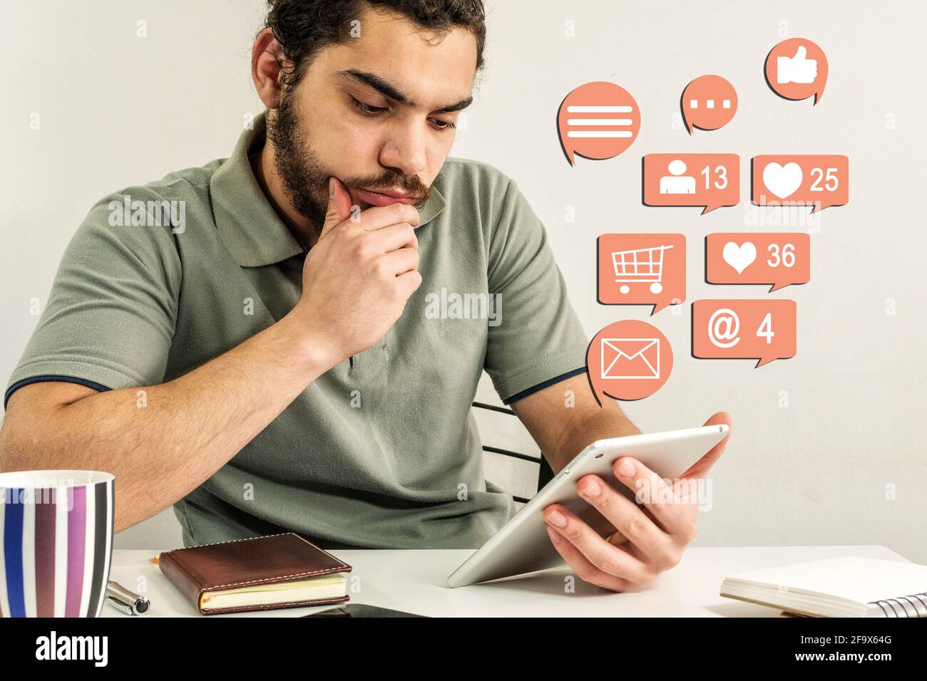 Jewish man beard young hi-res stock photography and images - Alamy