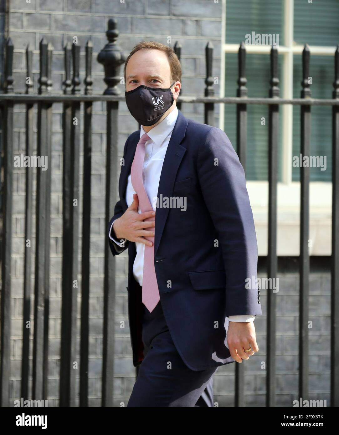 London, England, UK. 21st Apr, 2021. Secretary of State for Health and ...