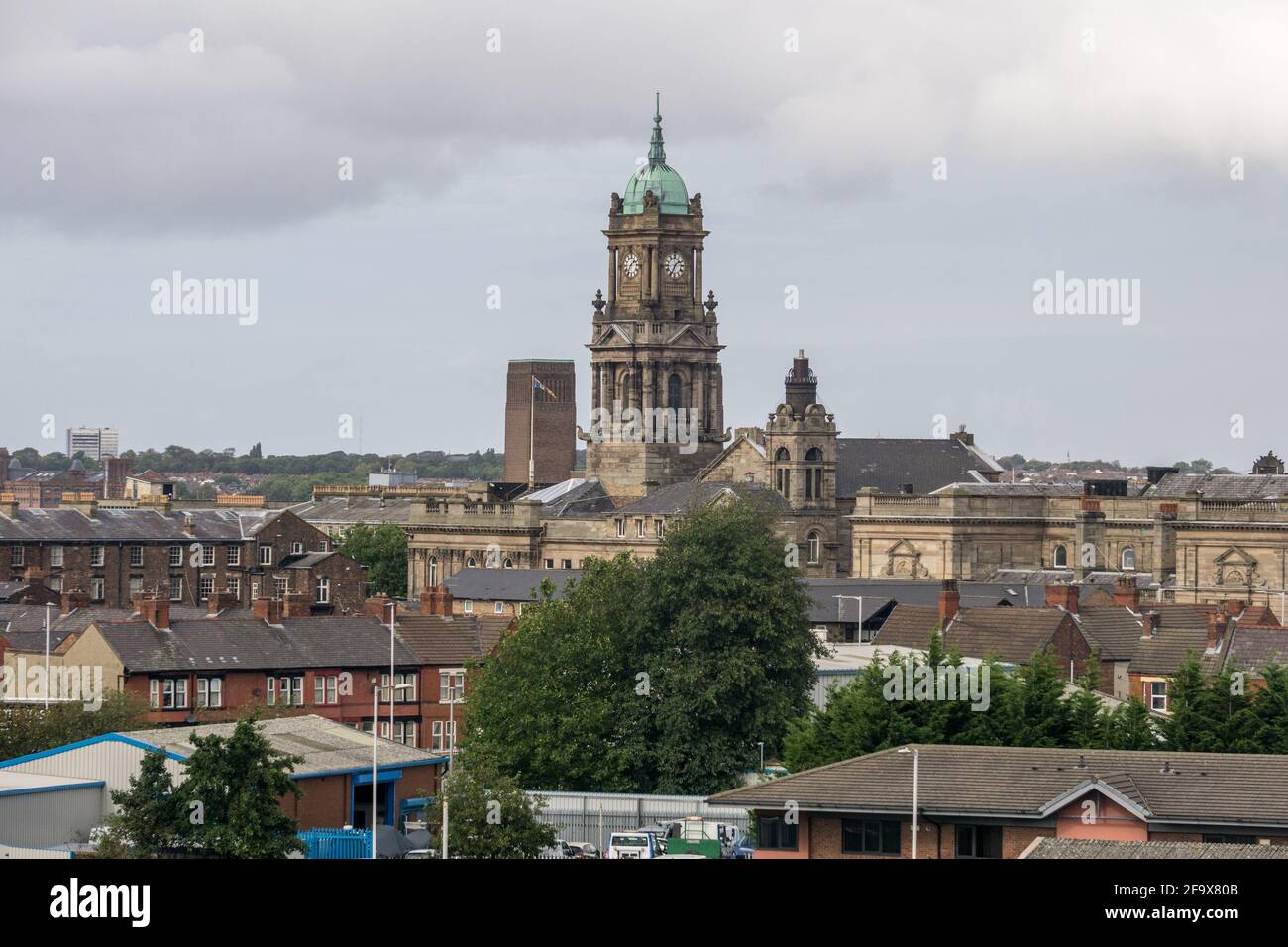 Wirral aerial hi-res stock photography and images - Alamy