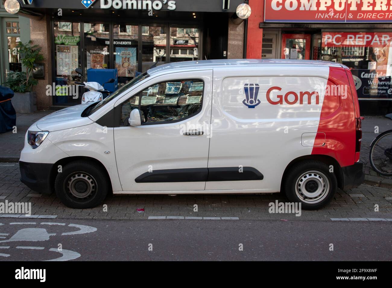 Gom Company Car At Amsterdam The Netherlands 25-3-2020 Stock Photo - Alamy