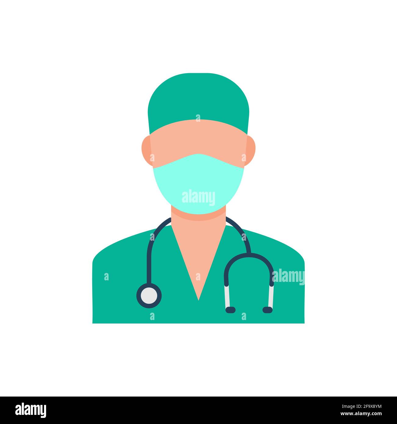 Surgical gown Stock Vector Images - Alamy