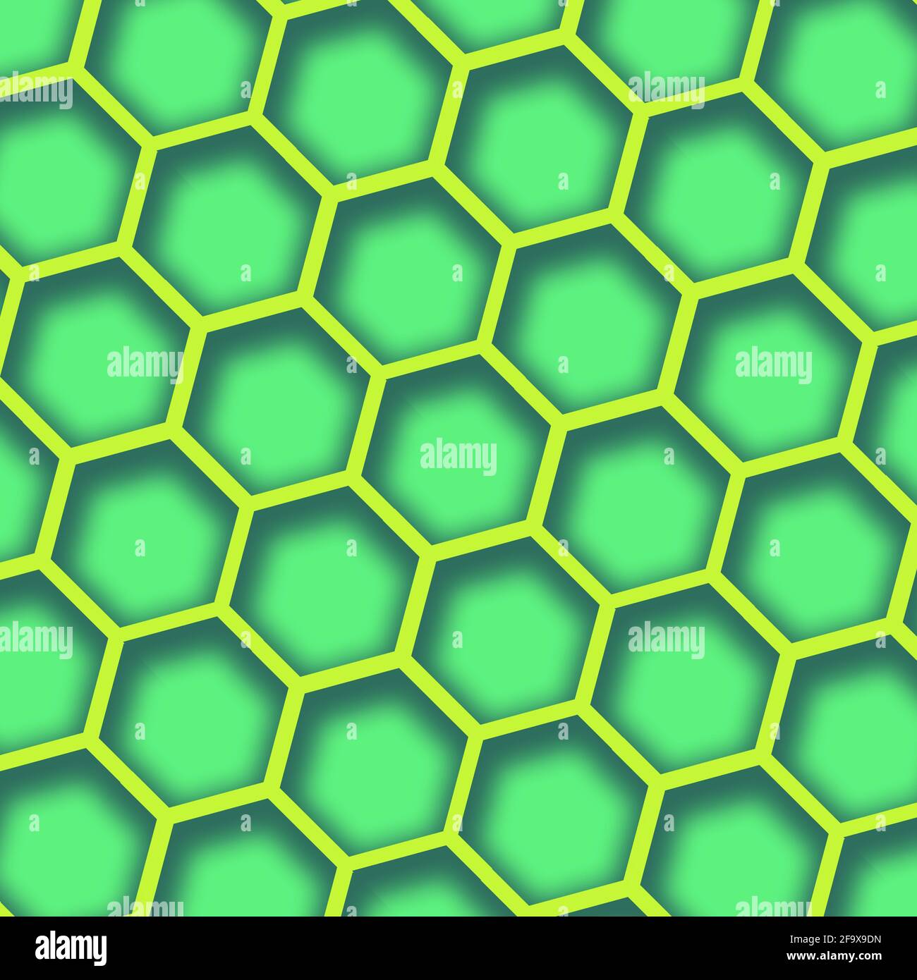 Illustration of a yellow mesh pattern against a green backgro Stock ...