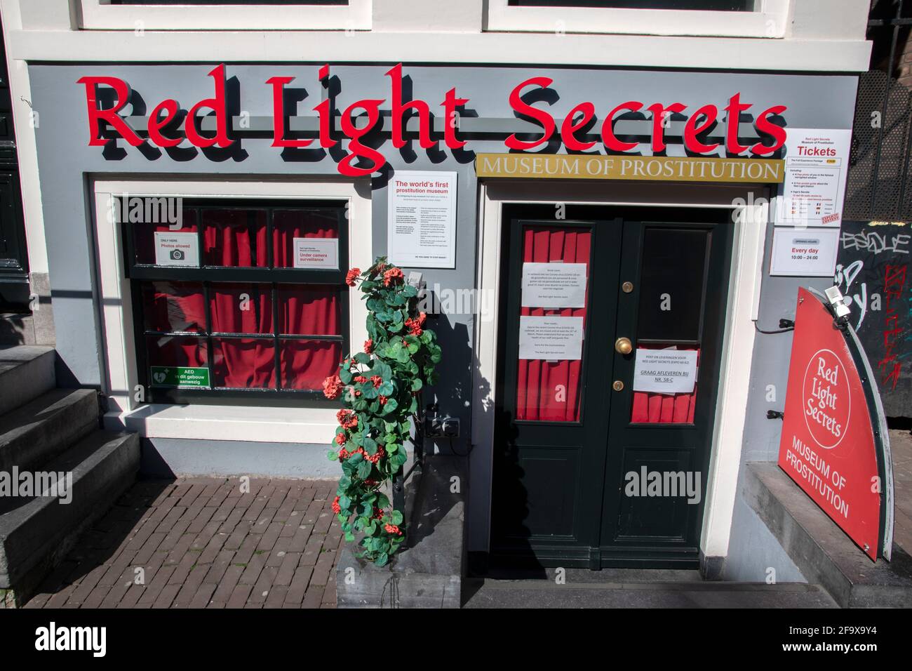 Red light secrets museum hi-res stock photography and images - Alamy