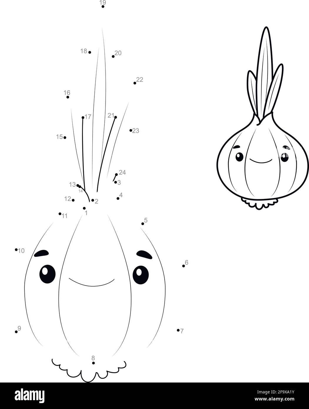 Onion illustration Black and White Stock Photos & Images - Alamy