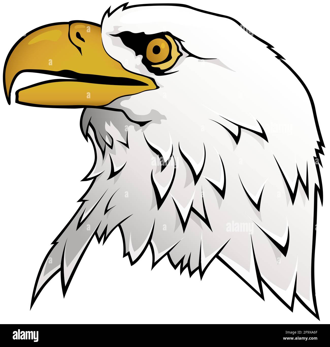 Mascot illustration head bald hi-res stock photography and images - Alamy