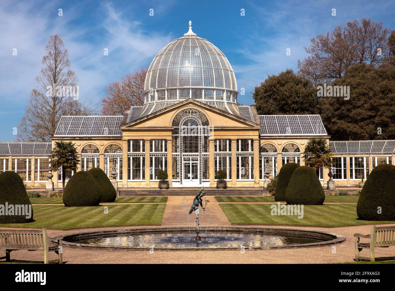 Syon Park, The Great Conservatory Stock Photo - Alamy