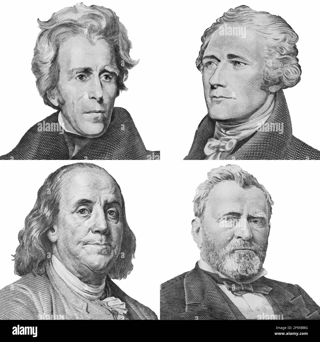 Four Presidents Square Stock Photo - Alamy