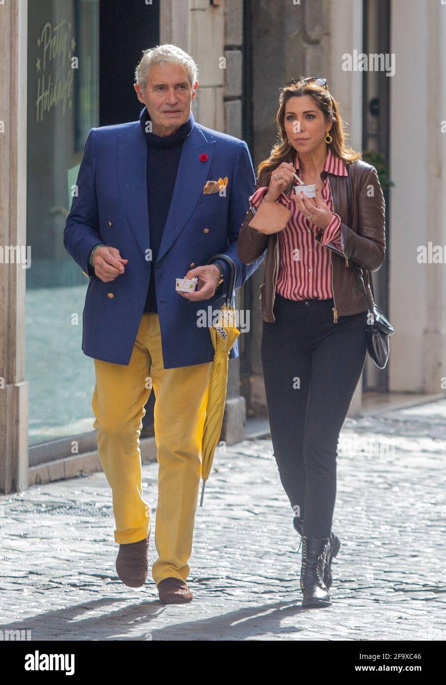 Rome, Italy. 20th Apr, 2021. Rome, the American Michael Nouri, famous ...