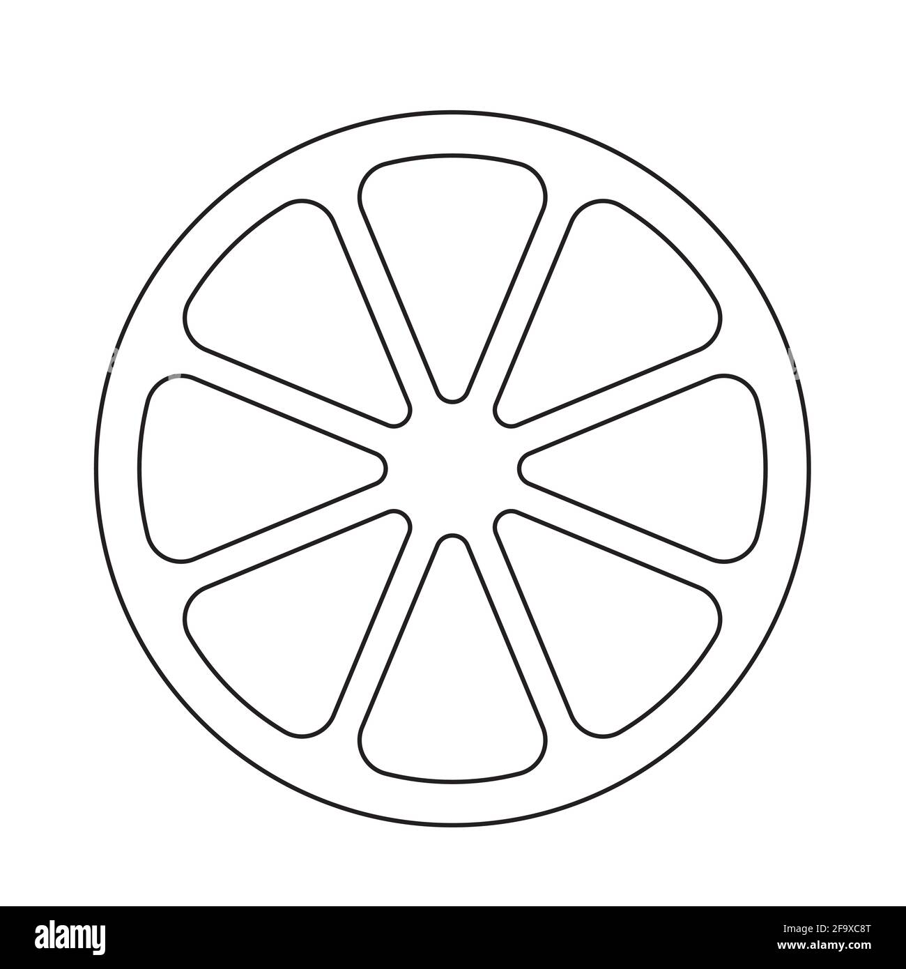 Tomato Slice Template