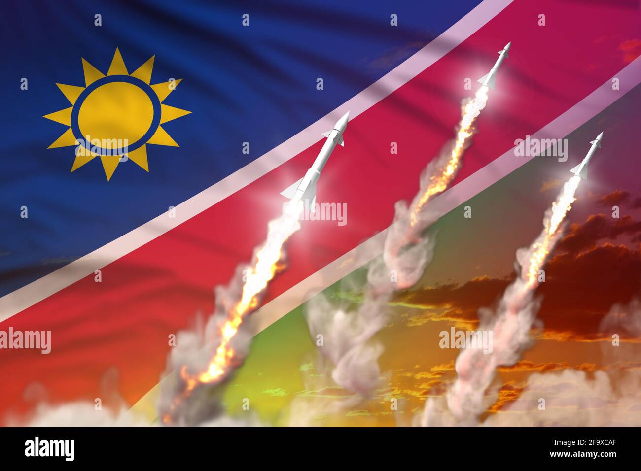 Namibia nuclear warhead launch - modern strategic nuclear rocket ...